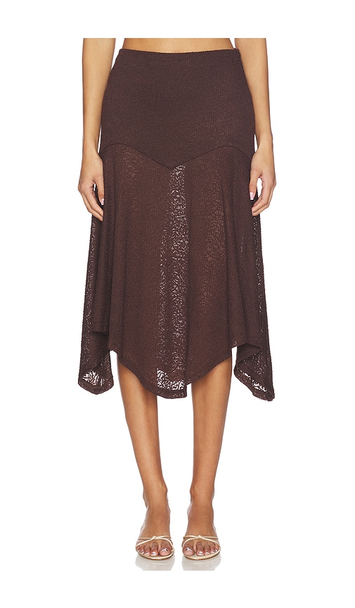 RUNAWAY THE LABEL Roxelle Midi Skirt